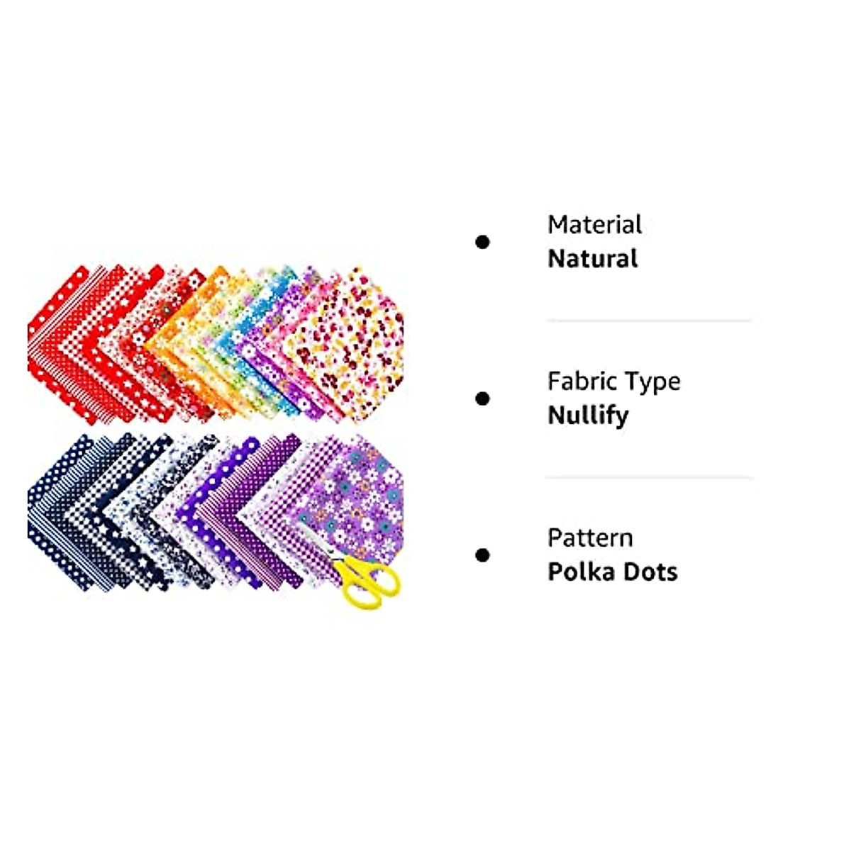 28 Pieces 10 x 10 Inch Cotton Fabric Quilting Patchwork Fabric Square Sewing Craft Fabric Printed Fabric Bundle with Scissors for Sewing Quilting Handmade DIY Crafts, 25 x 25 cm