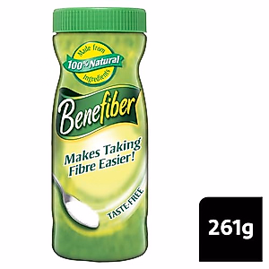 Benefiber Taste-Free, Sugar-Free Fiber Supplement Powder for Digestive Health 74 Servings 261g