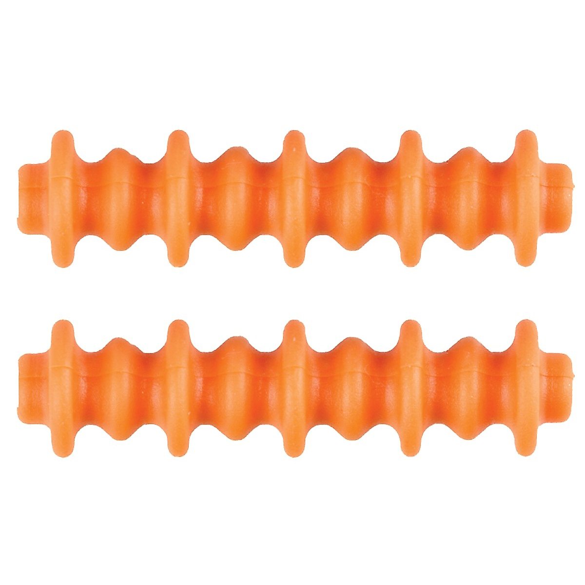 Pine Ridge Archery Nitro Button XL, Increases Bow Speed, Eliminates Nock Pinch, and Dampens String Vibration and Noise, Orange, Pack of 2