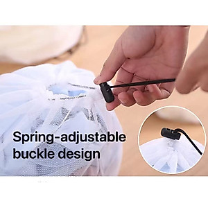 Durable Honeycomb Mesh Laundry Bags for Delicates (Spring Type)