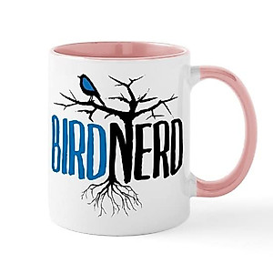 CafePress Bird Nerd Mug Ceramic Coffee Mug, Tea Cup 11 oz