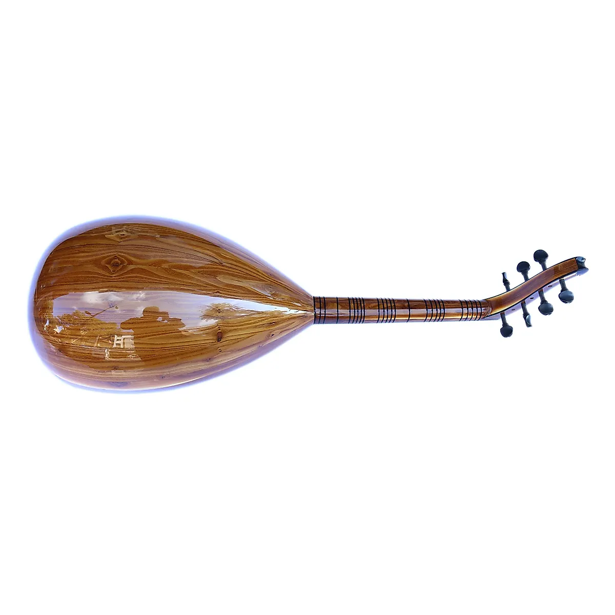 Special Turkish Louta Lute Lavta String Musical Instrument MUL-6 By Miras Lute