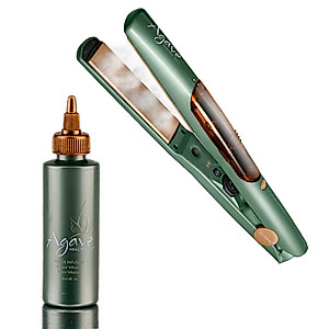 Agave Vapor Infusion Heat-Activated Leave-In Conditioner for Smooth Hydrated Hair, 3 fl oz