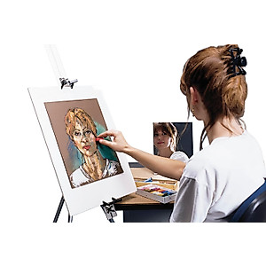 Sax Single Sided Self-Portrait Mirror with Base, 8-1/2 x 11 Inches, Pack of 12