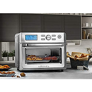 Gourmia GTF7600 16-in-1 Multi-function, Digital Stainless Steel Air Fryer Oven - 17 Cooking Presets