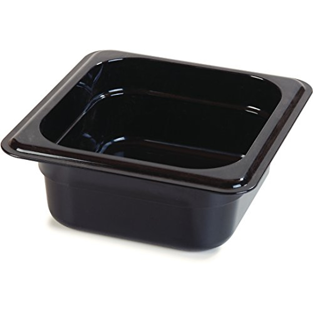 CFS 3068303 StorPlus Sixth Size Food Pan, Polycarbonate, 2.5" Deep, Black