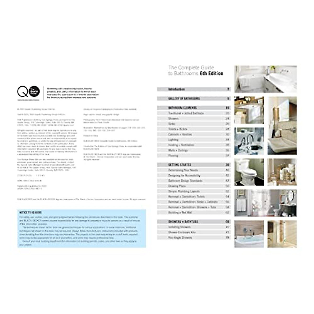 Black and Decker The Complete Guide to Bathrooms Updated 6th Edition: Beautiful Upgrades and Hardworking Improvements You Can Do Yourself (Black & Decker Complete Photo Guide)