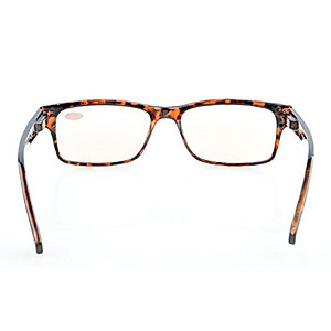 CessBlu Computer Reading Glasses Anti Blue Rays Readers,UV Protection,Sleep Better Eyeglasses for Men and Women(Tortoise) +1.5