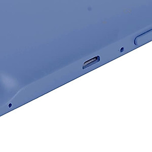 PUSOKEI Kids Tablet, 7in Tablet PC, Quad Core CPU, RAM 512MB, 8GB ROM, Eye Protection Screen, FrontRear Camera, WiFi, 4.0, 2600mAh Battery, for 4.2 (Blue)