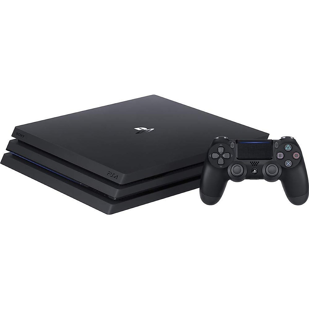 Playstation 4 Pro 2TB SSD Console with Dualshock 4 Wireless Controller Bundle, 4K HDR, Playstation Pro Enhanced with Fast Solid State Drive (Renewed)