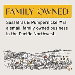 Sassafras & Pumpernickel Organic Millet without Hulls (12 lbs) USA Grown and Packaged, Bulk White Proso Millet for Birds, Hull-on Millet for added nutrients, Millet Bird Seed for parakeets, cockatiels