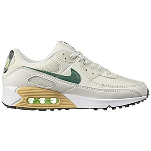 Nike Women's Air Max 90 Shoes, Black/Green, 7.5