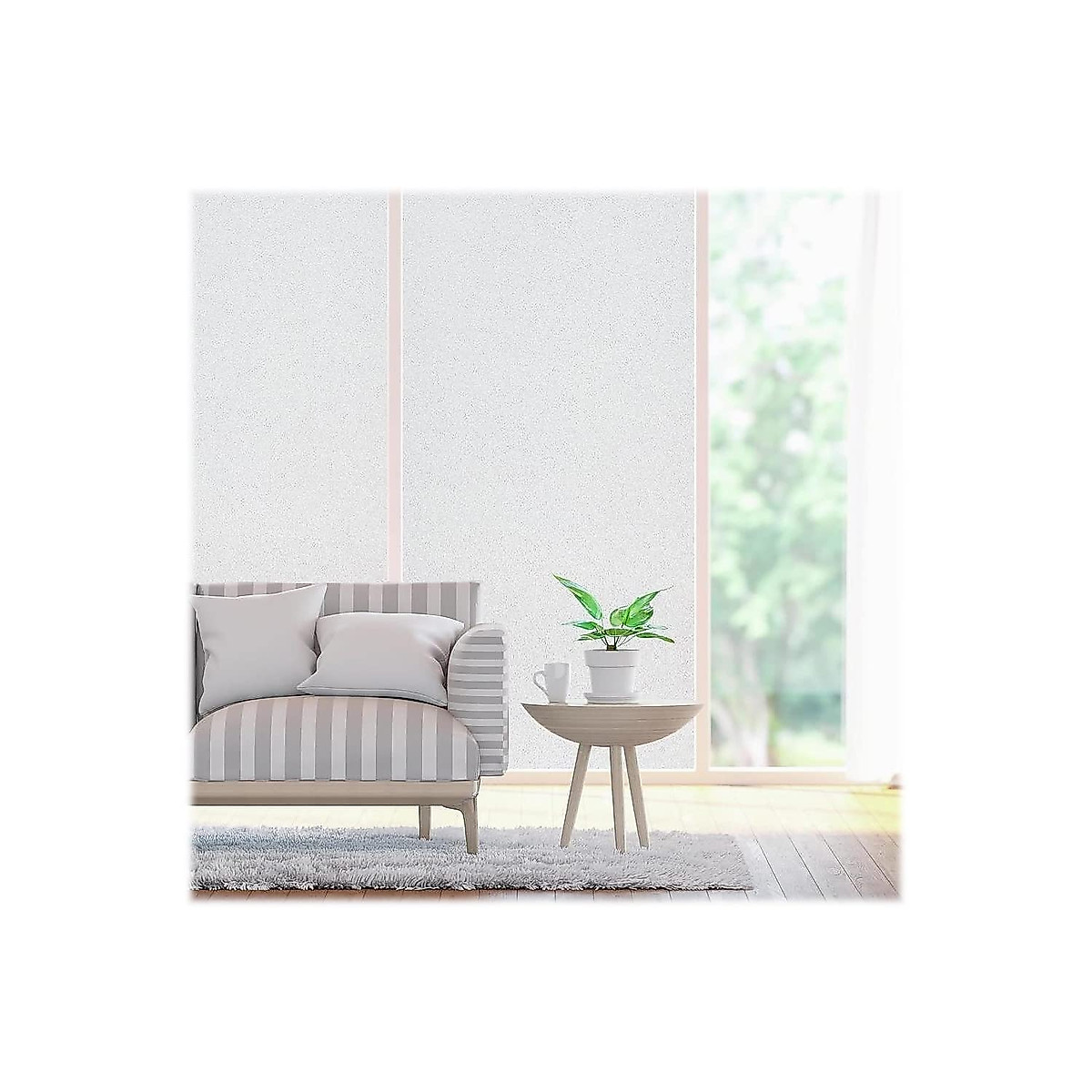 RoomMates WFM3713SLG Frosted Window Privacy Film