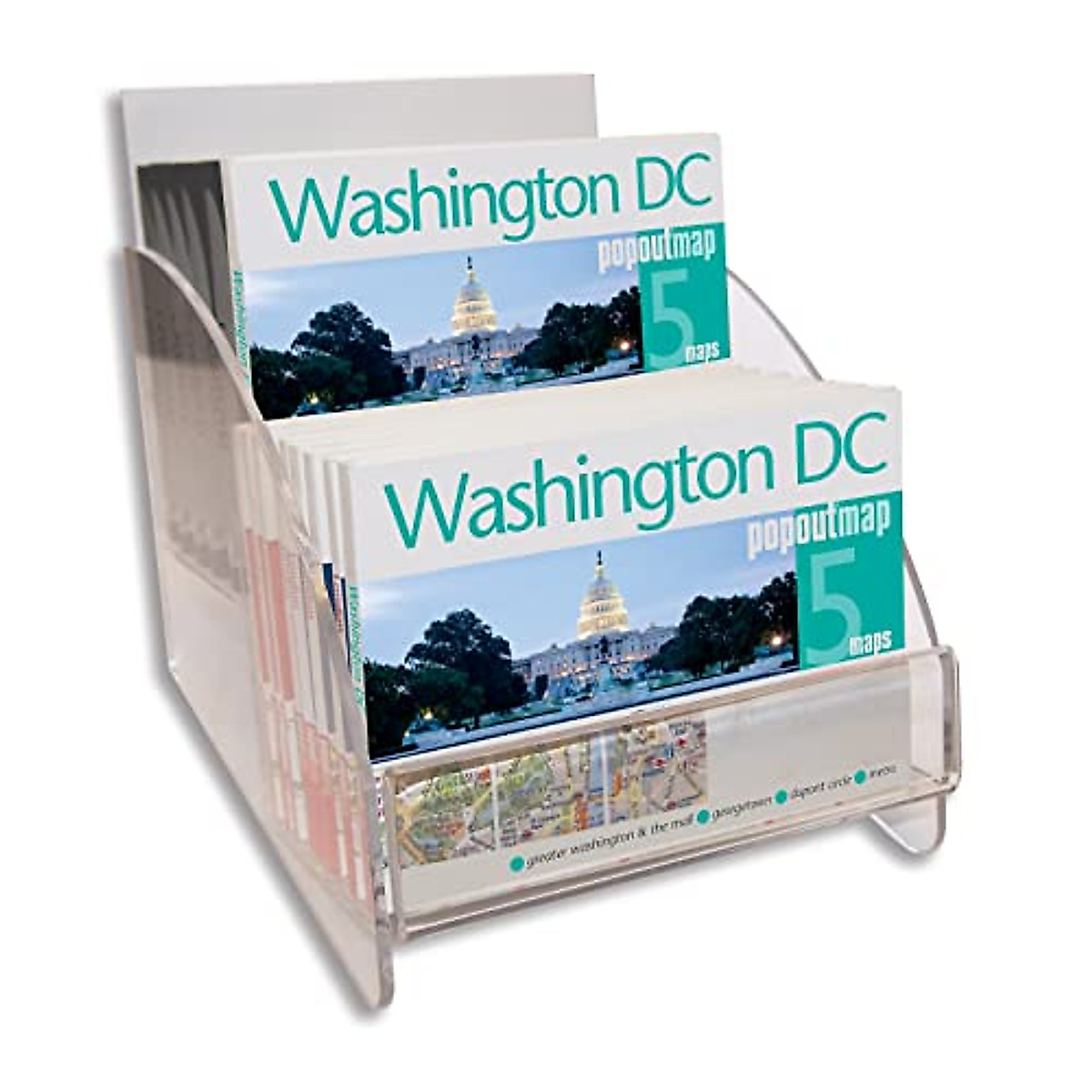 Washington DC PopOut Map (PopOut Maps)