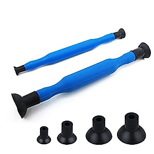 WINTOWIN Valve Lapper Set with 4 Suction Plates,Valve Lapping Grinding Stick Tool
