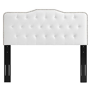 Modway Amber Platform, Queen, White