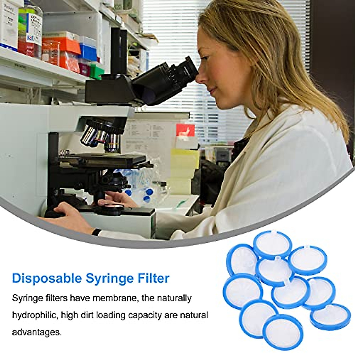 10pcs Filter Sample Injection Injection Supplies Needles Strainer Injector Pinhead Hydroponics Supplies Filtration Tool Dispensing Needle Disposable Plastic