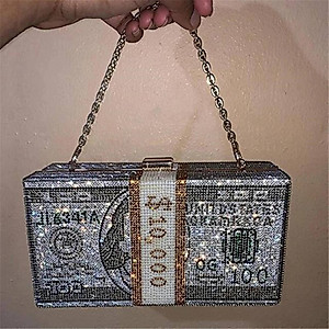 NA Diamond Set Dollar Full Drill Dollar Banquet Bag