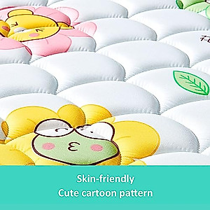 Premium Foam Mini Crib Mattress - Dual-Sided- 38x24x4 Inch- 100% Breathable, Non-Toxic, Quiet and Odorless, Hypoallergenic, Fits Most Mini Cribs