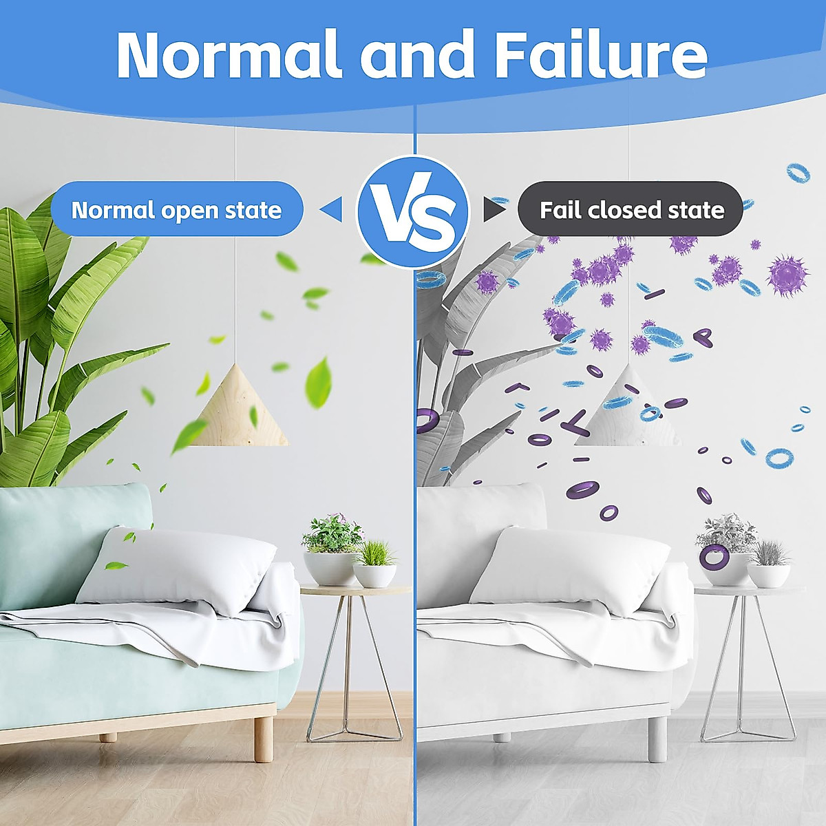 Air Purifier Replacement Bulb, with REME Halo RGF Bulb, Air Purification Replacement Cell, Applicable for Guardian Air Purifier