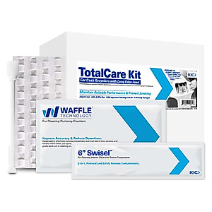 Total Care Kit for for Cleaning Money Counter Machine and Currency Counter Machine Includes 13 Cleaning Cards and 13 Swabs (K2-KTCRRT13) (1)