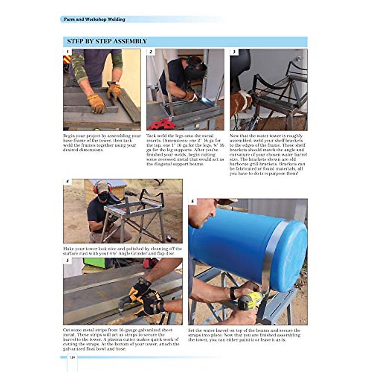Farm and Workshop Welding, Third Revised Edition: Everything You Need to Know to Weld, Cut, and Shape Metal (Fox Chapel Publishing) Learn and Avoid Common Mistakes with Over 400 Step-by-Step Photos