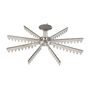 Update International (APM-09) 9-Cut Pie Marker,Silver