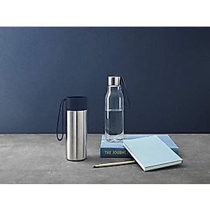 Eva Solo 350ml Stainless Steel Insulated Mug, Navy Blue, 20,7 x 7,8 x 7,8 cm
