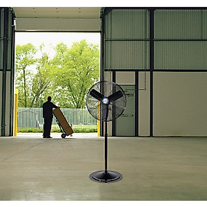 Lasko 30" Oscillating Industrial Fan, 30 Inch, Black 3135