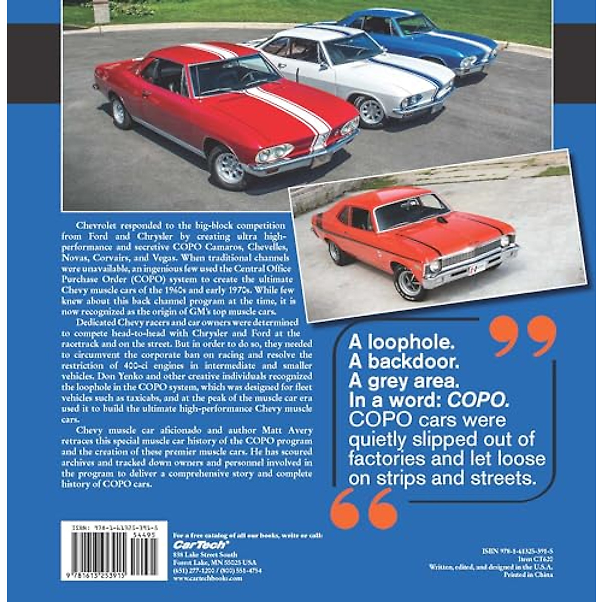 COPO Camaro, Chevelle & Nova: Chevrolet's Ultimate Muscle Cars