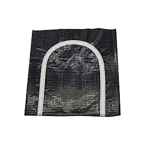 Mobile Home Belly Bottom Repair 18x18 Trap Flap - Fix Underbelly Holes Flexible Mend Zipper Access with Adhesive