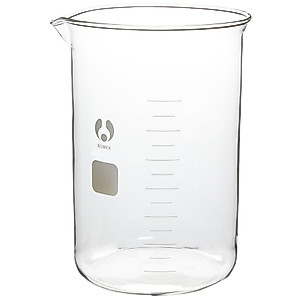 American Educational Clear Borosilicate Glass 4000mL Bomex Griffin Beaker