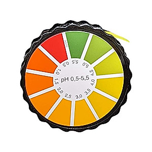 pH Test Paper for Kombucha Brewing, 0.5 to 5.5 pH [16 Foot Roll with Dispenser]
