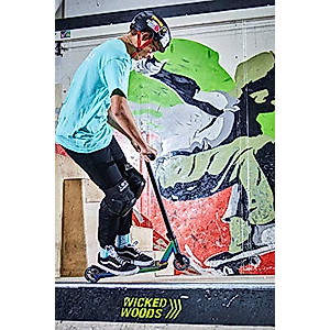 Chilli Rocky Neochrome, Complete Trick Scooter, Quality Freestyle Ride for Beginner and Intermediate, 110 mm Wheels, ABEC 9 Bearings, for Ages 8+