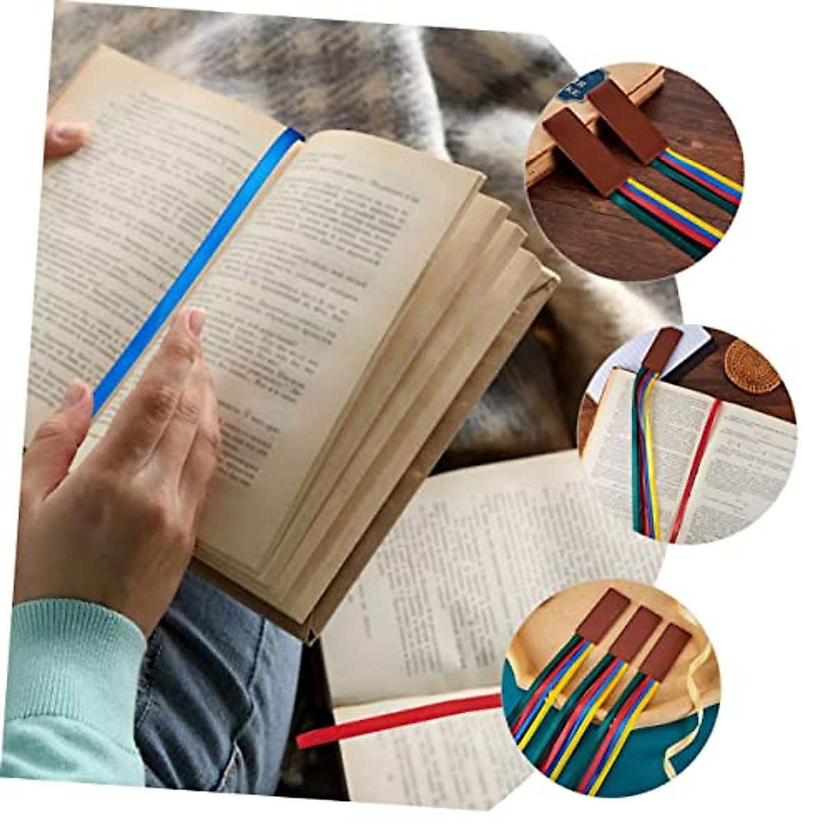 BIUDECO 16 Pcs Bible Bookmark Present Ribbon Color Books Bookmark Book Lover Gifts Book Darts Fashion Bookmark Convenient Bible Bookmark Ribbon Bookmark Polyester Small Gift
