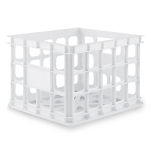 Sterilite 16928006 WHT Stor Crate, White