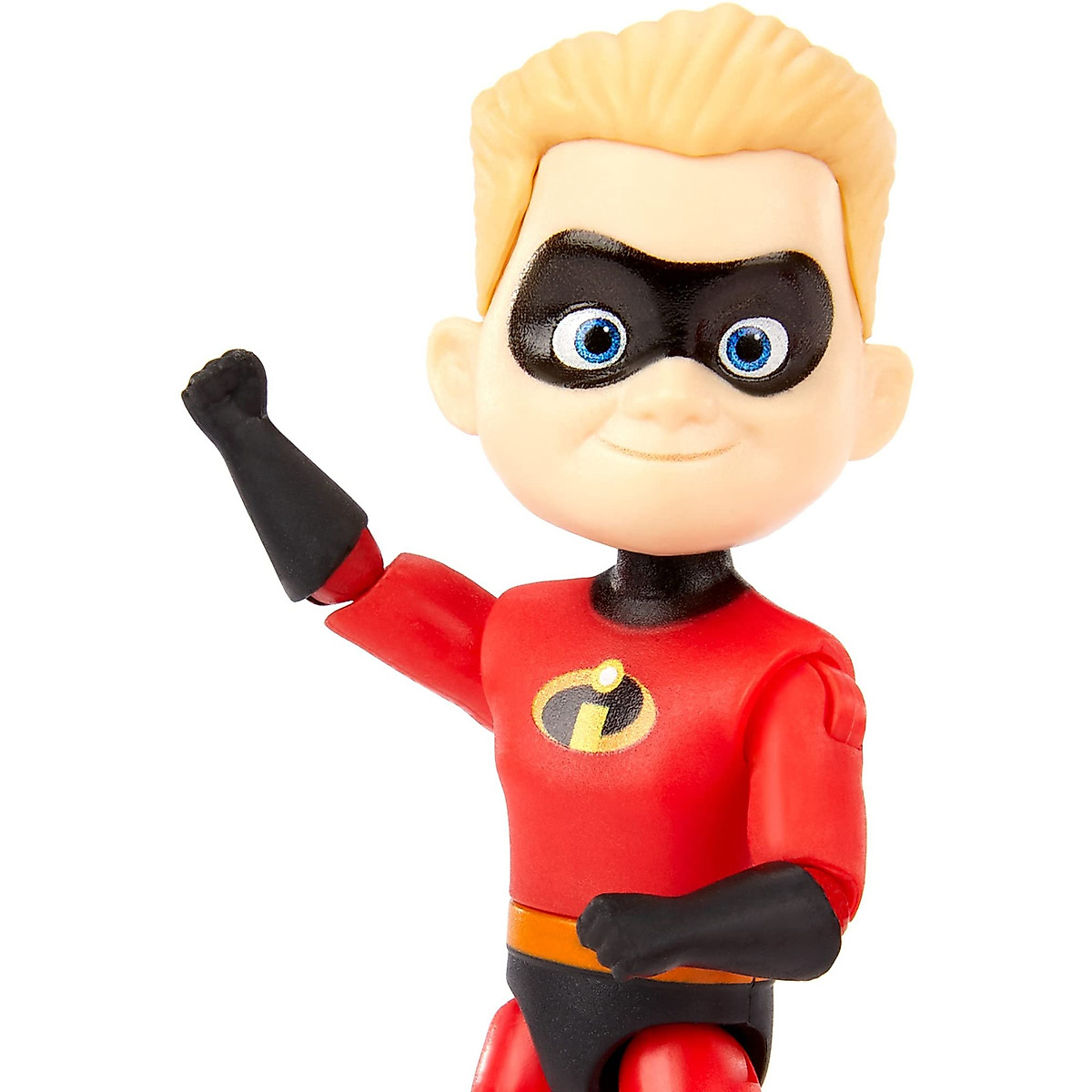 Mattel Disney Pixar The Incredibles Dash Action Figure 3.5-in with 2 Jack-Jack Figures 2.2-in and 2.4-in, Movie Character Toys Highly Posable with Authentic Design, Kids Gift for Ages 3 Years Old & Up