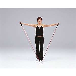 TOEI Light H-7417R Exercise Tube, Red, 0.3 inches (8.5 mm), Length 5.7 inches (145 cm), Thickness 0.3 inches (8.5 mm)