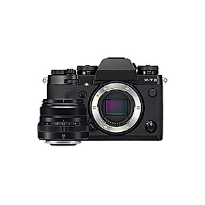 Camera X-T3 APS-C Frame Mirrorless Camera with 18-55mm Lens Digital Camera (Color : Silver)