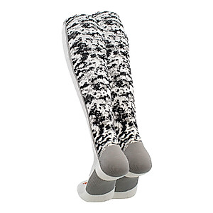 TCK Digital Camo OTC Socks (White, Small)