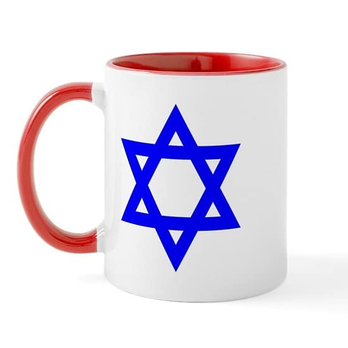 CafePress Star Of David Blue Mug Ceramic Coffee Mug, Tea Cup 11 oz