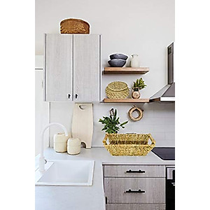 LILYCRAFT New Storage Woven Seagrass Basket with Handle (Style 1)