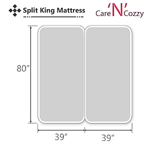Royal Bliss Split King Sheet Set - 1900 Ultra-Soft Microfiber Split King Bed Sheets - Double Brushed - Deep Pockets - Easy Fit - 5 Piece Set - Bedding Sheets & Pillowcases (Split King, Sage)