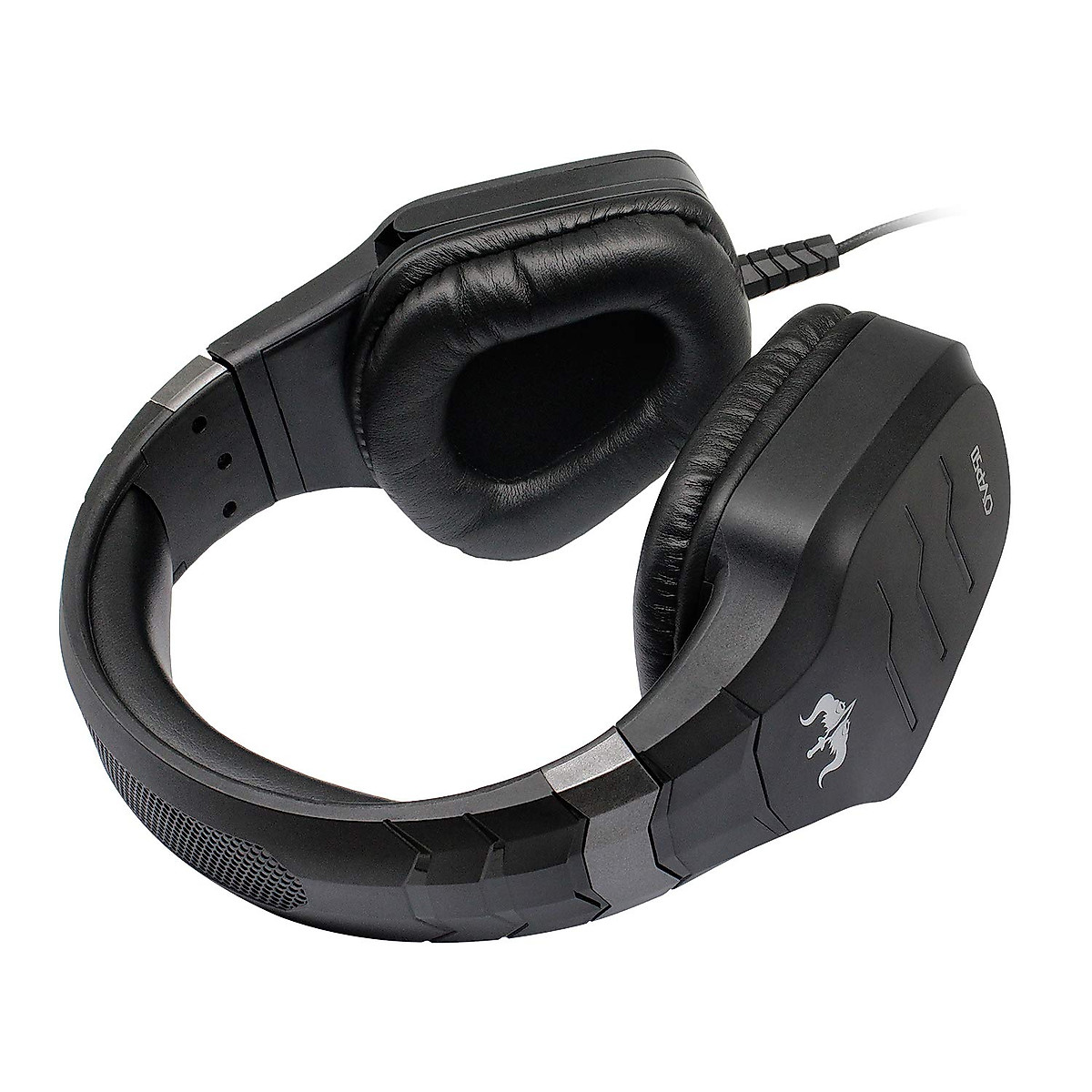 HUIJIN P50 Wired Gaming Headset Headphones 3.5 mm Jack with Adjustable Microphone Noise Cancelling Headphone for Ps4，Mobile Phone,iPod and Tablet