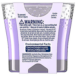 Glade Candle Jar, Air Freshener, Tranquil Lavender & Aloe, 3.4 Oz