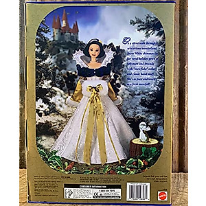 Mattel Disneys Snow White Holiday Princess Barbie