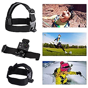 AKASO Outdoor Sports Action Camera Accessories Kit 7 in 1 for AKASO EK7000/ EK7000 Pro/ Brave 4/ Brave 7 LE/ Brave 7/ Brave 8/ V50X/ V50 Pro/ V50 Elite/Go Pro Hero 9