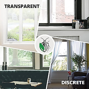 Window Fly Traps – 12 Pack | Transparent Sticky Fly Trap for Windows | Discrete, Extra Large Insect Glue Trap and Indoor Bug Catcher for House Flies and Other Flying Insects