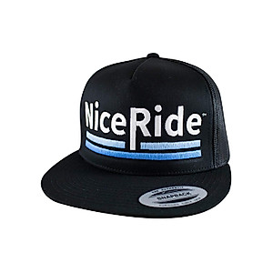 Low Tide Trucker Classic Snapback Trucker Baseball Hat Black/Black