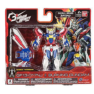 Gundam Infinity Series - Burning Gundam 4.5" Action Figure